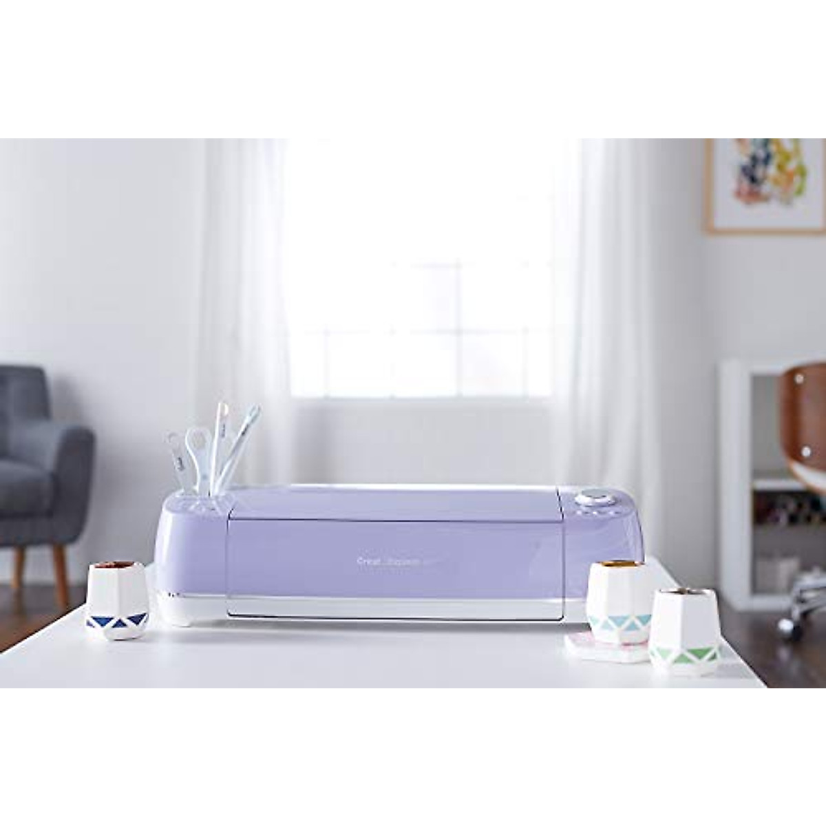 Cricut Explore Air 2 - A DIY Cutting Machine for all Crafts, Create Customized Cards, Home Decor & More, Bluetooth Connectivity, Compatible with iOS, Android, Windows & Mac, Lilac