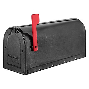 ARCHITECTURAL MAILBOXES 7600P-10 MB1 Mailbox, Medium, Pewter