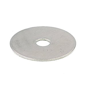 Prime-Line 9081222 Fender Washers, 1/8 In. X 1 In. OD, Grade 18-8 Stainless Steel (25 Pack)