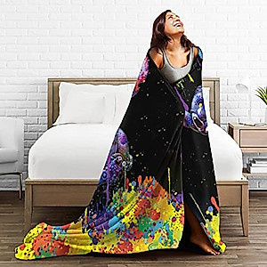 Super Soft Blanket, Unisex Throw Blanket Flannel Blankets for Bedding Couch Sofa Living Room Throws All Season 2-60"x50"