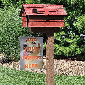 2023 Custom Garden Flag Personalized Side Flags Add Your Image Logo Home Spring Summer Decor Yard Flag Banners For Indoor Outdoor Size 12 X 18 Inch