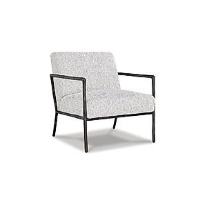 Signature Design by Ashley Ryandale Modern Accent Chair, White