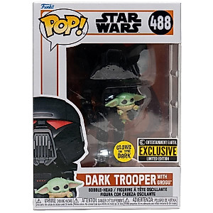 Pop Vinyl - Star Wars - Dark Trooper with Grogu 488