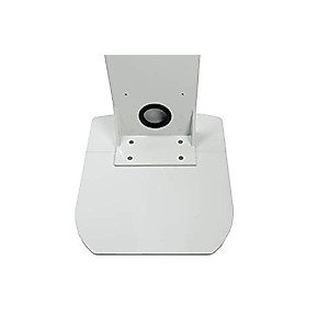 Locking Floor Stand - CTA Premium Large Locking Floor Stand Kiosk with Steel Body and Heavy-Duty Locking Enclosure with Keys for iPad Pro 12.9", Surface Pro 3, 4, 5, 6, 7, 8, X (PAD-PLSW) - White