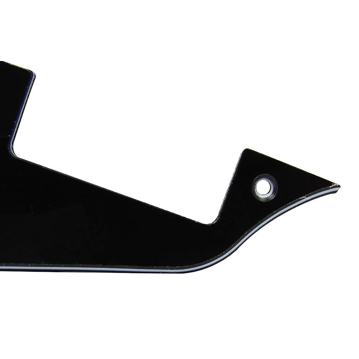 FLEOR 3Ply Black Pickguard Back Plate Screws Set & Switch Ring & Truss Rod Cover Plate & Black Bracket Fit Gibson Les Paul Pickguard Replacement