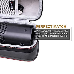 LTGEM EVA Hard Case for Pure Enrichment PureZone Mini Portable Air Purifie - Protective Carrying Storage Bag