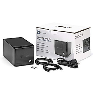 Oyen Digital 32TB SSD Mobius Pro 2C 2-Bay USB-C RAID Solid State Drive