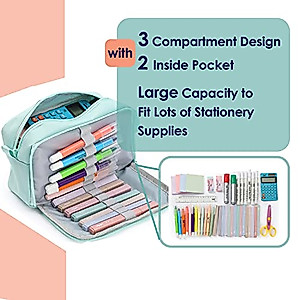 Mr. Pen- Aesthetic Cute Highlighters Set and Large Capacity Pencil Case