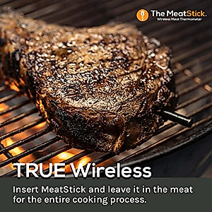 MeatStick X Duo Bundle | 2-Probe Package | Wireless Meat Thermometer with Bluetooth | 260ft Range | for BBQ, Kitchen, Smoker, Air Fryer, Deep Frying, Oven, Sous Vide, Grill, Rotisserie