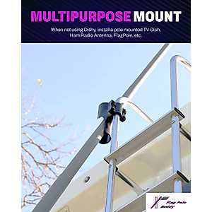 FlagPole Buddy Starlink 2nd Generation Compatible Mounting Kit for RV