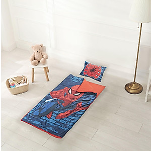 Jay Franco Marvel Spiderman Zaap 3 Piece Plush Sleepover Set