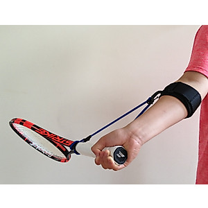 Tennis Swing Wrist Training Aid for Forehands, Backhands, Volleys and Serves - PermaWrist