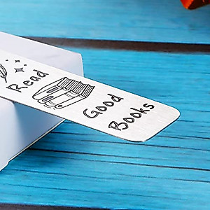 Book Lovers Gifts Book Mark with Tassel for Book Lovers Coffee Lovers Bookmarks for Women Men Best Friends Teacher Daughter Bookworms Book Readers Birthday Christmas Book Club Gifts Stocking Stuffers