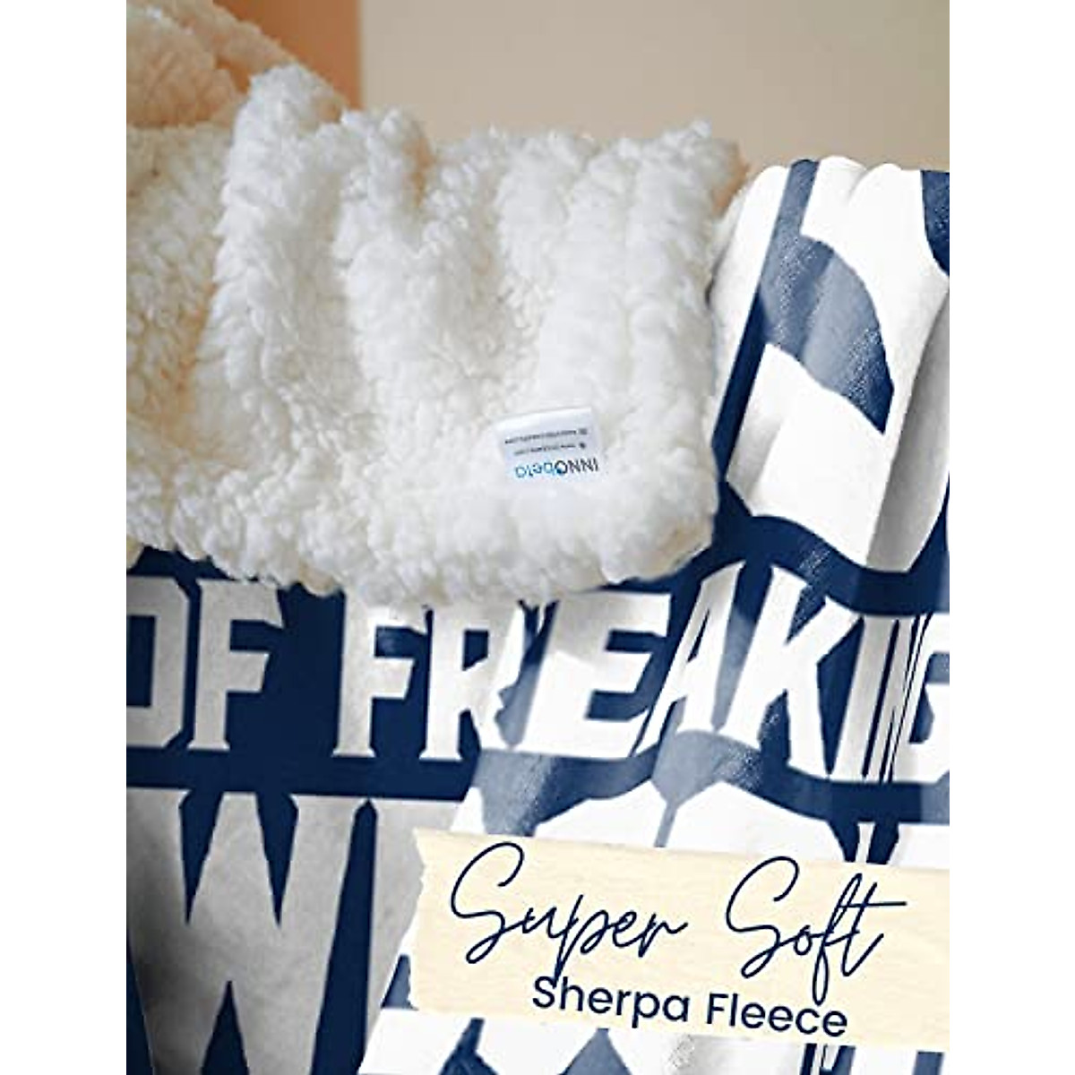 Boss Gifts from Employees, Sherpa Fleece Plush Blankets (50"x 60") Office Gift Idea for Men on Boss Day, Birthday, Christmas, Retirement, Fuzzy Soft Bed Flannel Blankets-Proud Boss (Thick Version)