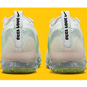 Nike Women's Air Vapormax 2021 FK Black/White-Metallic Silver (DC4112 002) - 10.5