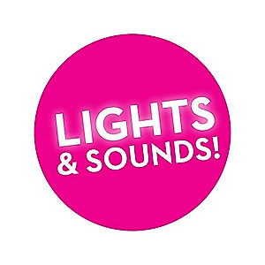 Barbie Rock Star Guitar, Interactive Electronic Toy Guitar with Lights, Sounds, and Microphone, Kids Toys for Ages 3 Up by Just Play