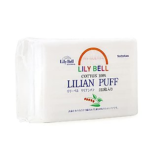 Lily Bell Cotton Facial Pads Cotton Pads (222 Count) Makeup Remover Pads 100% Pure Cotton Rounds, Hypoallergenic, Lint Free Cotton Pads Triple Layers Pads for Makeup Removal, Nail Polish