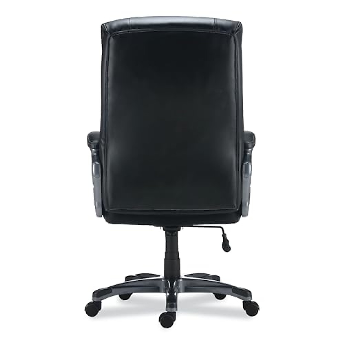 Alera ALEEG44B19 Egino Big and Tall Chair Supports Up to 400 lbs. - Black Seat/Back, Black Base