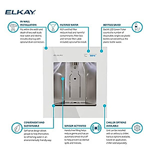 Elkay LBWDC00WHC Water Dispenser, Aspen White
