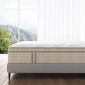 FLEXPEDIC Queen Size Mattress,14 Inch Memory Foam Hybrid Mattresses in a Box with Individual Pocket Spring,Khaki Mattres Breathable Comfortable for Sleep Supportive and Pressure Relief,CertiPUR-US