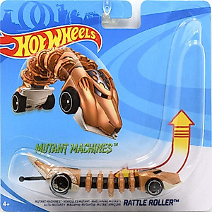 Mutant Machines Rattle Roller - Compatible with Hot Wheels and Made by Hotwheels ~ Unique Slithering Action Car ~ CGM82