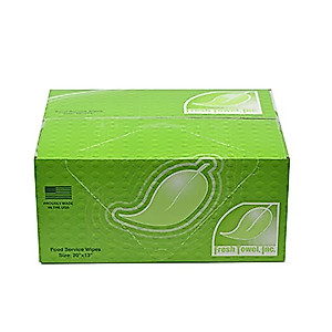 Fresh Towel Foodservice Reusable Paper Towels - 1/4 Fold, 13 x 20 inches - (1 Case of 200) All Purpose Cleaning Towels (Pink Solid)