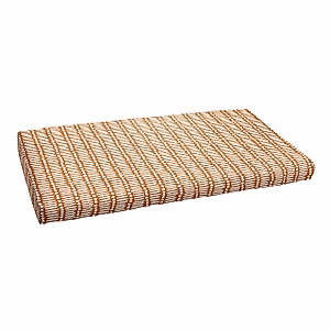 Sorra Home Outdoor/Indoor Bench cushion, 40 in x 17 in x 2 in, Deja Stucco