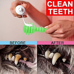 CGBD Puppy Toys, 6 Pack Dog Chew Toys for Puppy, Cute Green Small Dog Toys Teething Toys for Puppies, Soft Durable Interactive Chew Toy for Small Dogs