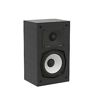 Polk Monitor XT15 Pair of Bookshelf or Surround Speakers - Hi-Res Audio Certified, Dolby Atmos & DTS:X Compatible, 1" Terylene Tweeter & 5.25" Dynamically Balanced Woofer (Pair, Midnight Black)