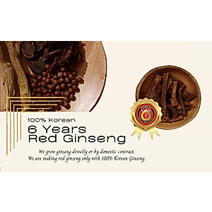 Pocheon 240g(8.5oz), 100% Pure Korean 6Years Root Panax Red Ginseng Extract Gold, TOP Ginsenoside, Saponin, Ginseng Herbal Supplement, Natural Immune Support