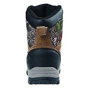 Northside Boy's Renegade 406 Mid Calf Boot, Tan Camo, 4 Big Kid