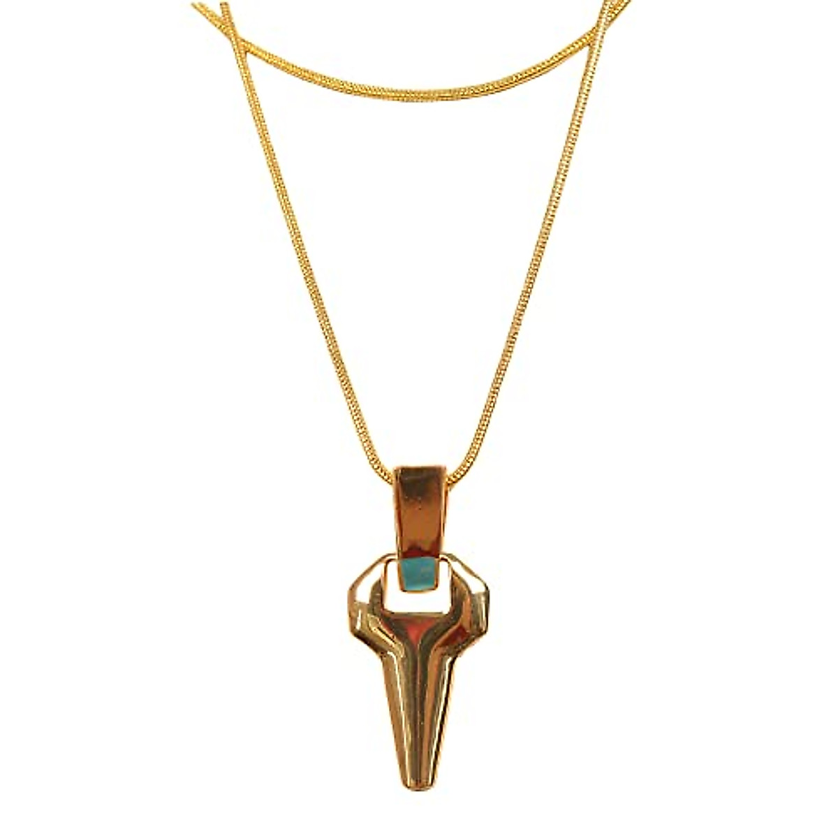 C-ZOFEK 2 PCS David Martinez Cosplay Necklaces Snake Chain Pedant Costume Accessories (David)