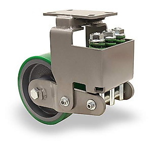 Spring Loaded Caster with 10" x 3" Duralast Wheel