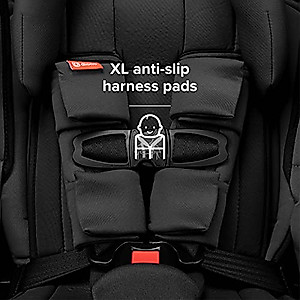 Diono Radian 3RX 3-in-1 Rear and Forward Facing Convertible Car Seat, Adjustable Head Support & Infant Insert, 10 Years 1 Car Seat Ultimate Safety and Protection, Slim Fit 3 Across, Jet Black