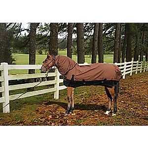 Turnout 1680D Horse Winter Waterproof with Neck Cover - Horse Blanket 003 - Size from 69" to 83" (78")