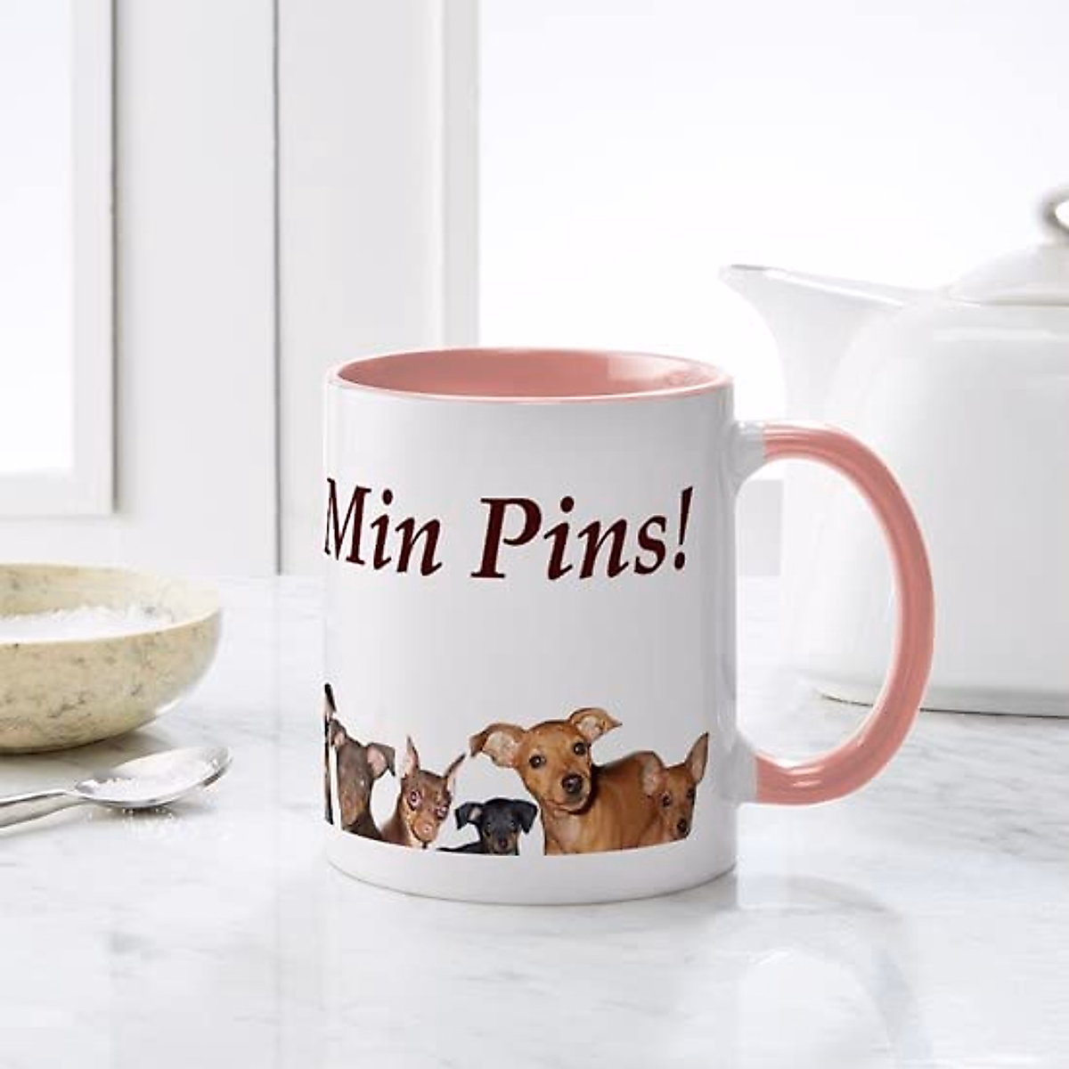 CafePress Miniature Pinscher Mug Ceramic Coffee Mug, Tea Cup 11 oz