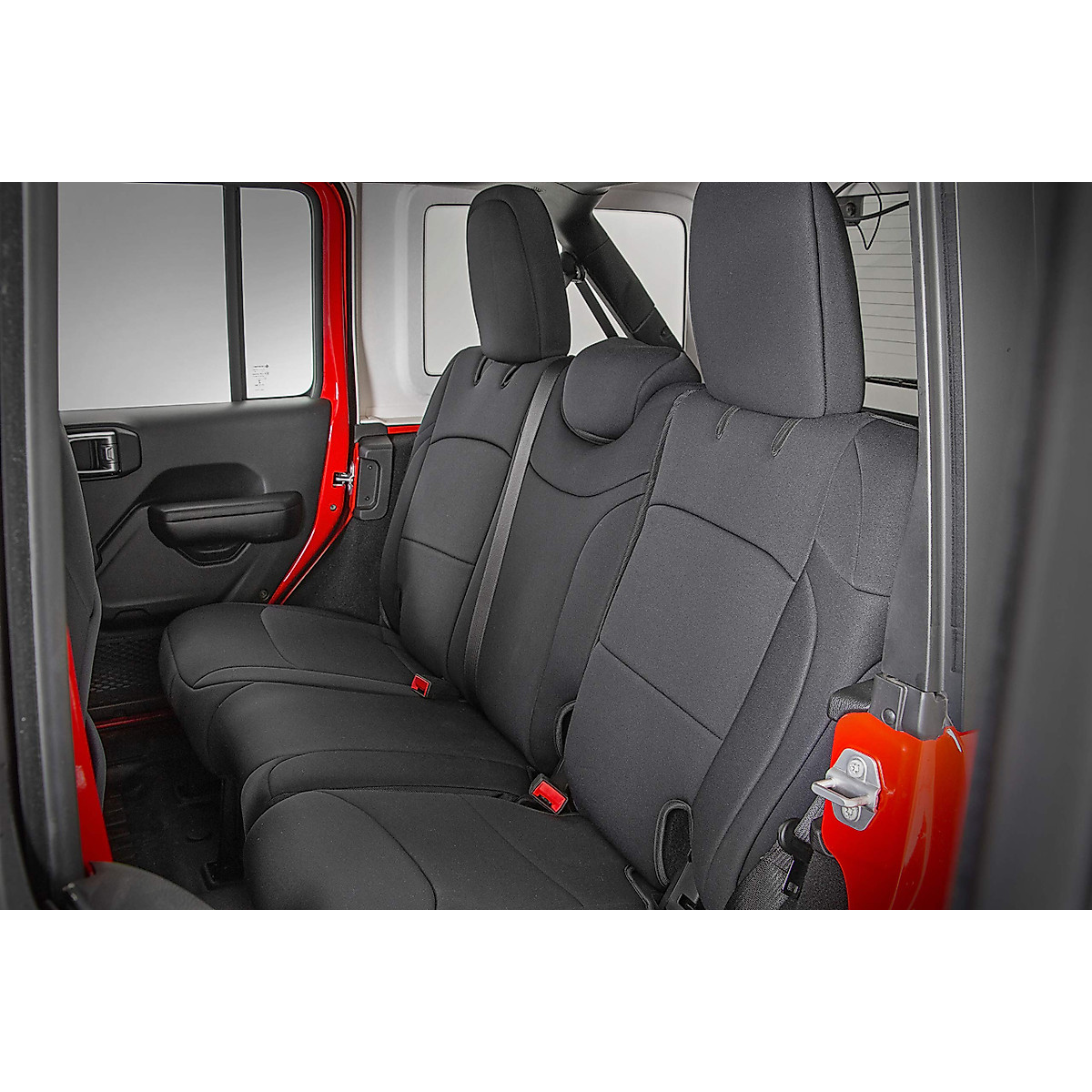 Rough Country Neoprene Seat Covers for 11-12 Jeep Wrangler | 4-Door - 91003
