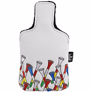 Craftsman Golf Colorful Tees Style Golf Club Larger Mallet Headcover for Taylormade MySpider X Odyssey Exo 7 Putter Odyssey Triple Track Ten etc.