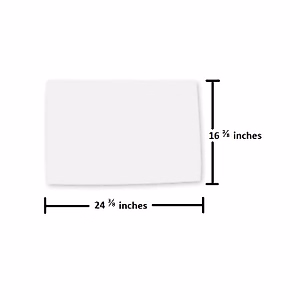 Frymaster 803-0284 Replacement Fryer Filter Paper Sheets - 16.375" x 24.375" - Case of 100 Filter Sheets (1)