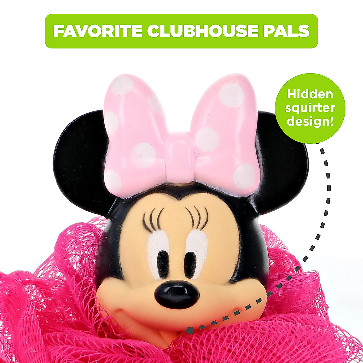 Disney Minnie Mouse Children's Bath Pouf