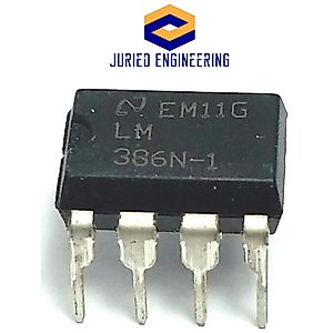 National Semiconductor LM386N-1 LM386 Wide Input Voltage Low Power Audio Amplifier with Internal Gain DIP-8 (Pack of 20)