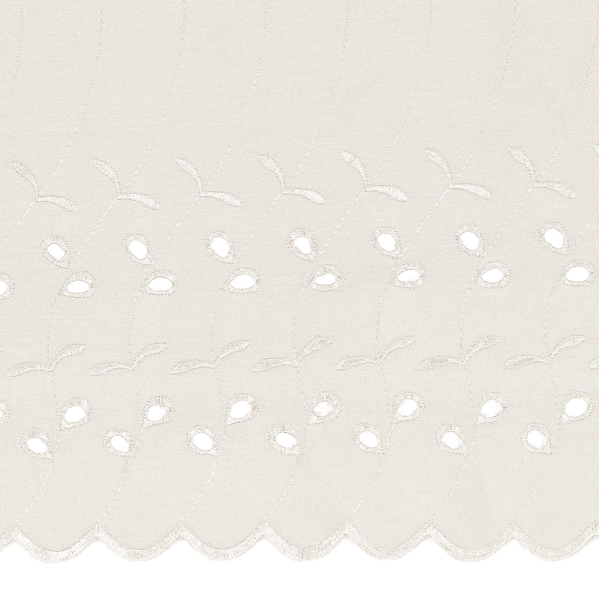 EASY FIT Eyelet Elastic Wrap Around Bed Skirt, Easy On/Off Dust Ruffle (18 Inch Drop), Queen/King, White