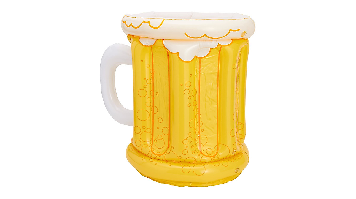 Inflatable Beer Mug Cooler for Summer Parties