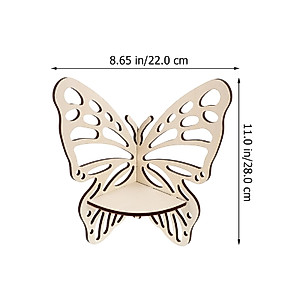 DEARMAMY Butterfly Corner Shelf Floating Shelf Display Shelf for Bedrooms Boho Cute Bathroom Kitchen Office Living Room Decor