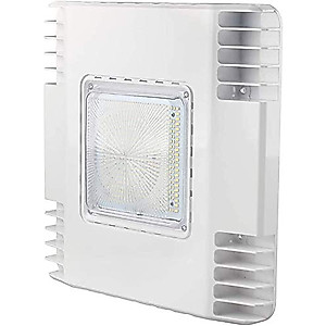 150W LED Canopy Ceiling Light - Ultra Efficient Recessed Surface Mount Gas Station Light - High Bay Carport or Parking Garage Lamp 19500lm 5700k UL DLC Approved (150w 5700K-100-277V)