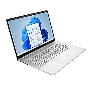 HP 2022 Newest 17.3" HD+ Touchscreen Laptop Computer, Hexa-Core AMD Ryzen 5 5500U (Upto 4.0GHz, Beats i7-1065G7), 12GB RAM, 1TB HDD, WiFi, HDMI, USB-C, Bluetooth, Windows 11+MarxsolCables
