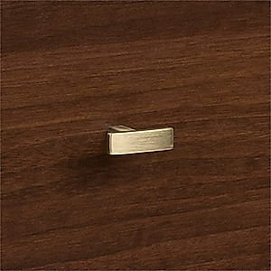 Prepac Milo Mid-Century 6 Drawer Tall Dresser Chest For Bedroom, Dresser, 16" D x 25" W x 56.25" H, Cherry