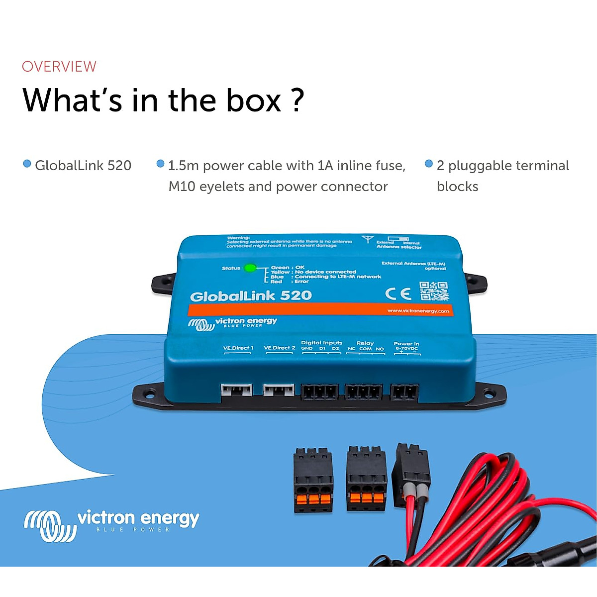 Victron Energy GlobalLink 520 for System Monitoring and Control