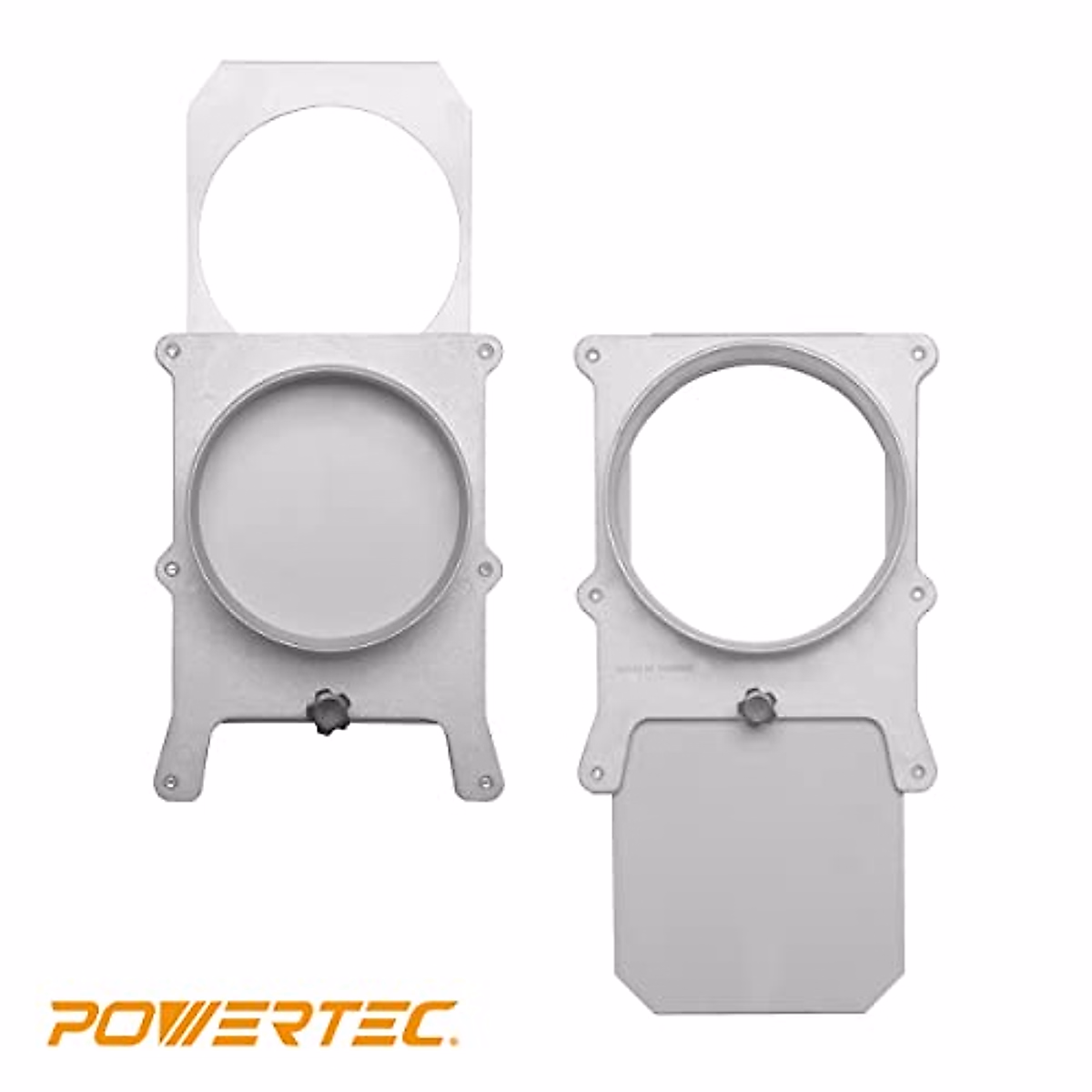 POWERTEC 70227 6-Inch Blast Gate for Dust Collector, Dust Collection Fittings