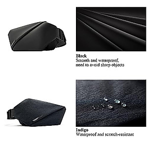 NIID Sling Chest Bag for Men Crossbody,Small Zipper Waterproof Cross Body Shoulder Bags Travel Hiking Daypack(Black)…